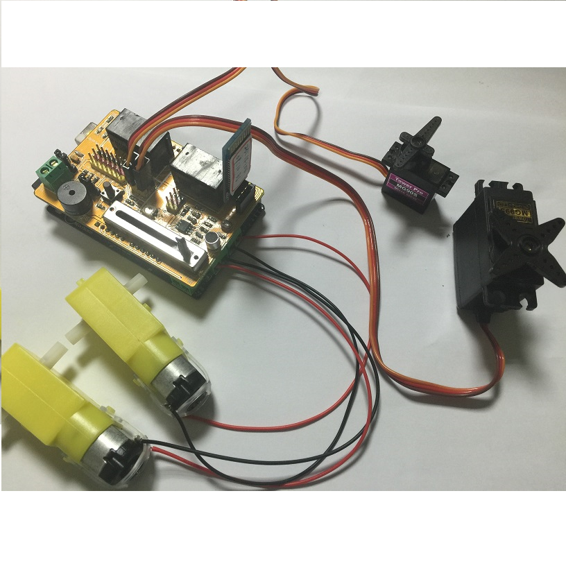 S4A Sensor Board v2 感測互動擴充板 – Motoduino