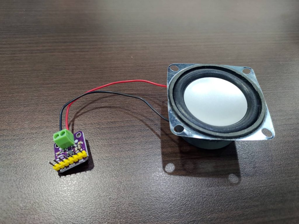 MAX98357 I2S音訊播放模組 – Motoduino