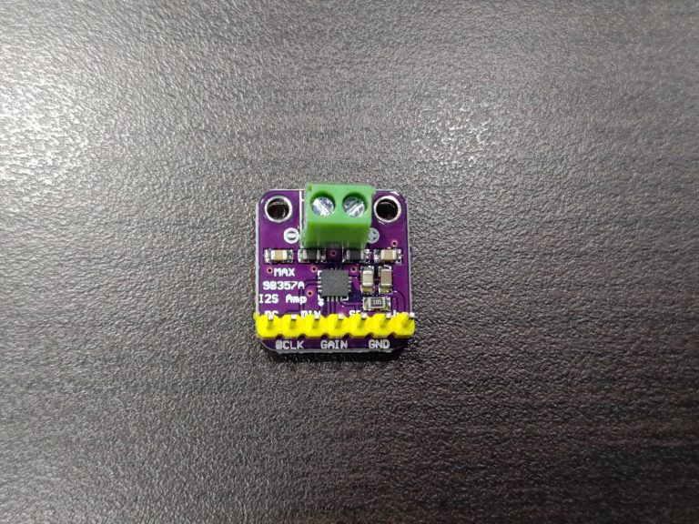 MAX98357 I2S音訊播放模組 – Motoduino